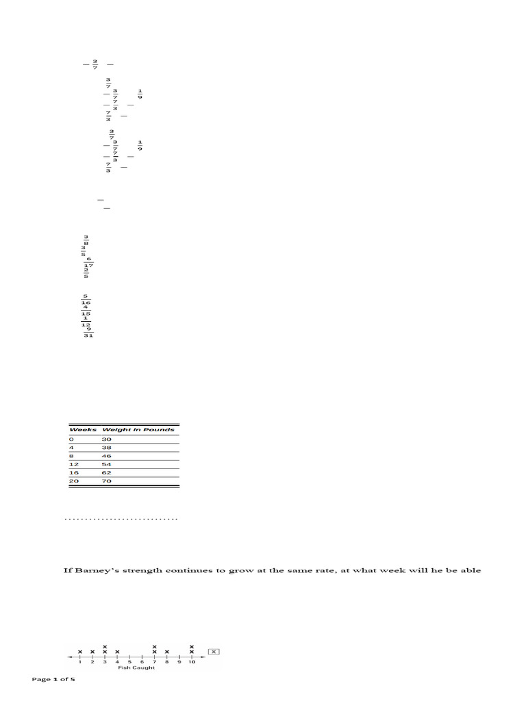 GED Mathematical Reasoning (Test 8) | PDF | Foot (Unit)