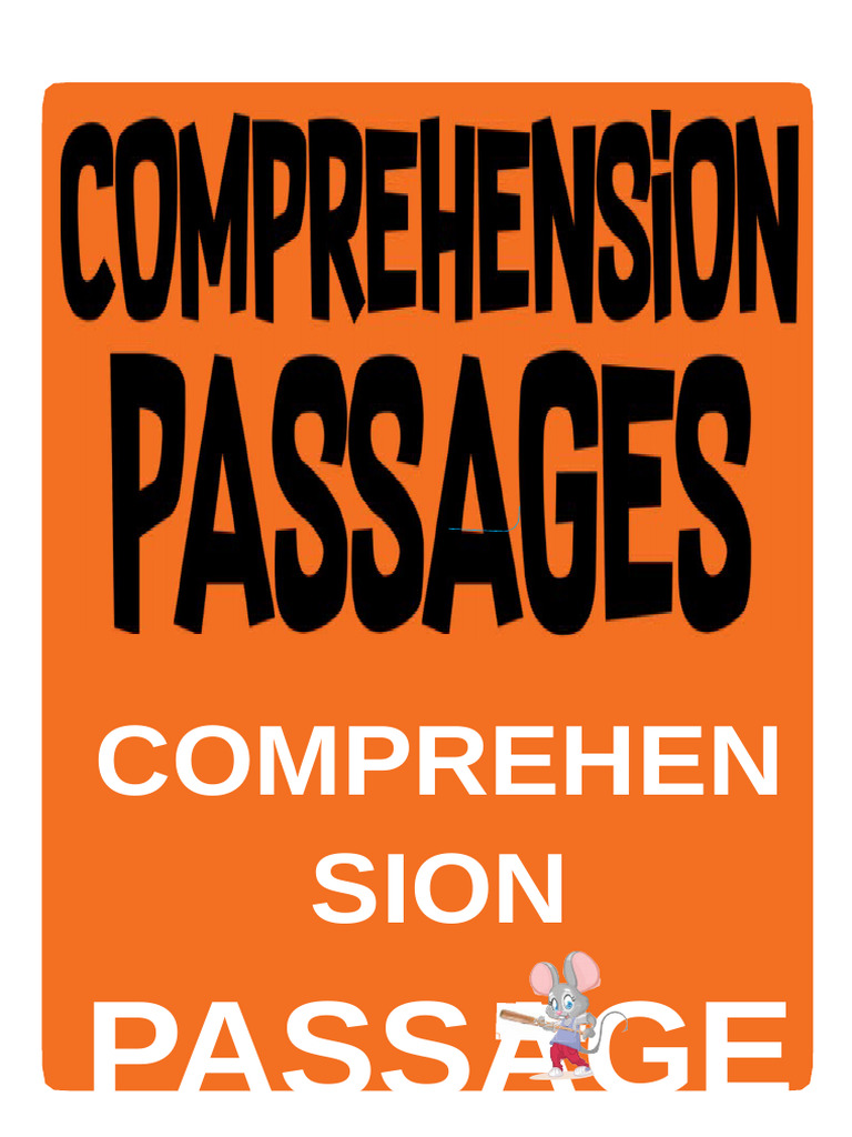 Reading Comprehension | PDF | Zoology | Animals And Humans