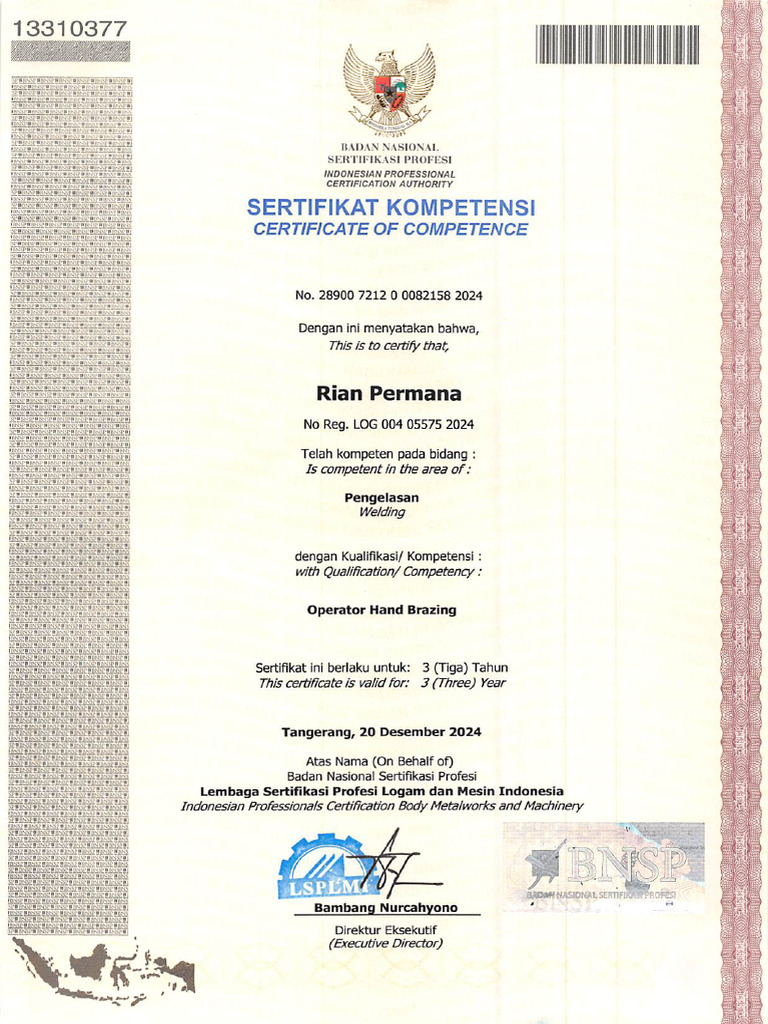 Brazing - Rian Permana | PDF