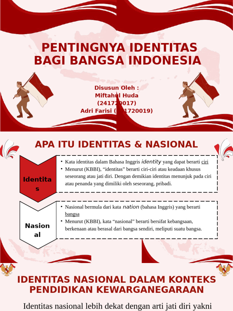 Merah Putih Modern Sederhana Sejarah Bendera Indonesia Presentasi | PDF