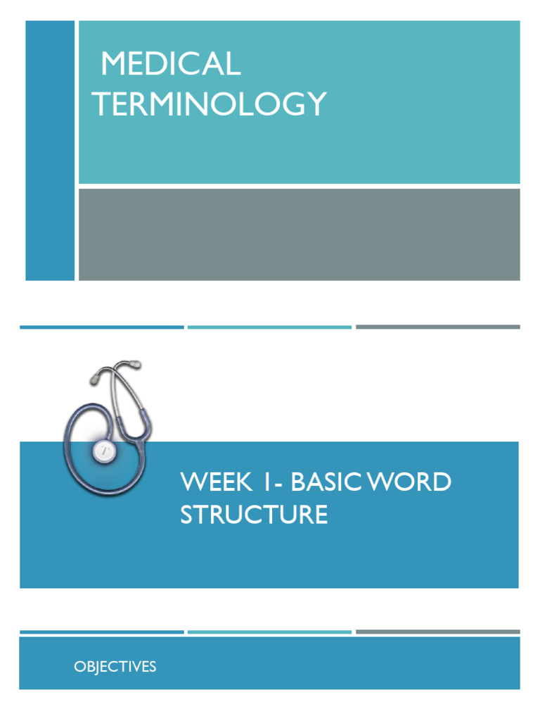 Week 1 Basic Word Structure | PDF | Linguistics | Medical Specialties