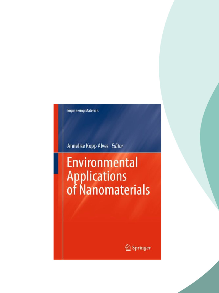 Modified Nanomaterials for Environmental Applications Electrochemical Synthesis Characterization ...