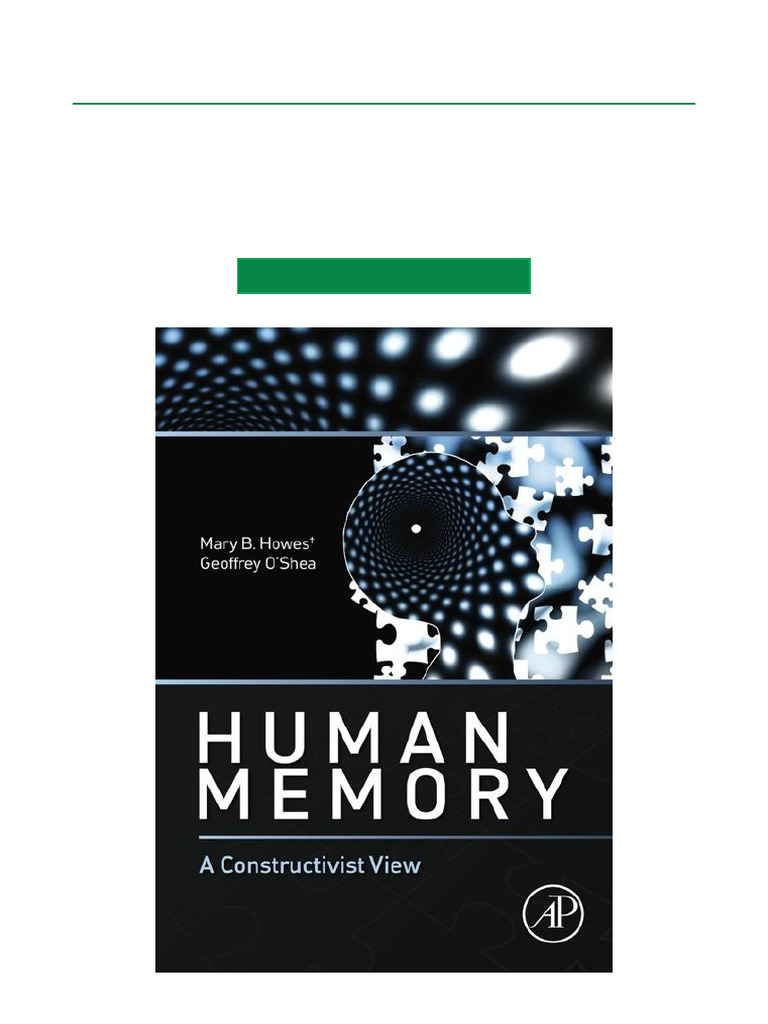Currently Hot Human Memory A Constructivist View Entire Volume Download | PDF