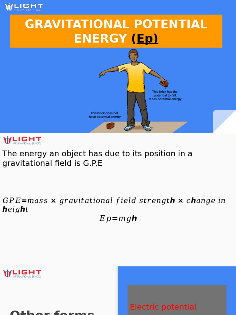 Potential Energy and Kinetic Energy | PDF