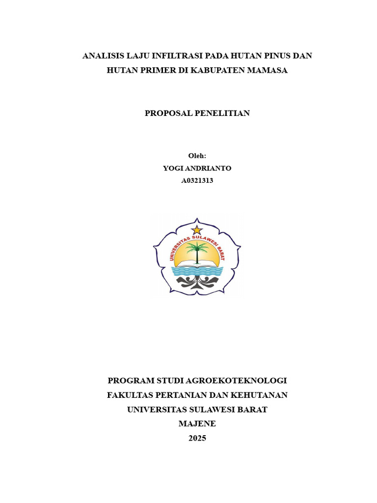 Proposal Penelitian 1 | PDF