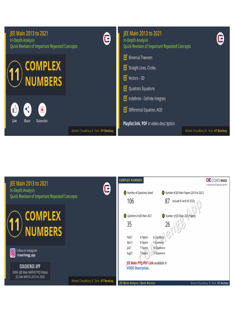 Complex Numbers | PDF