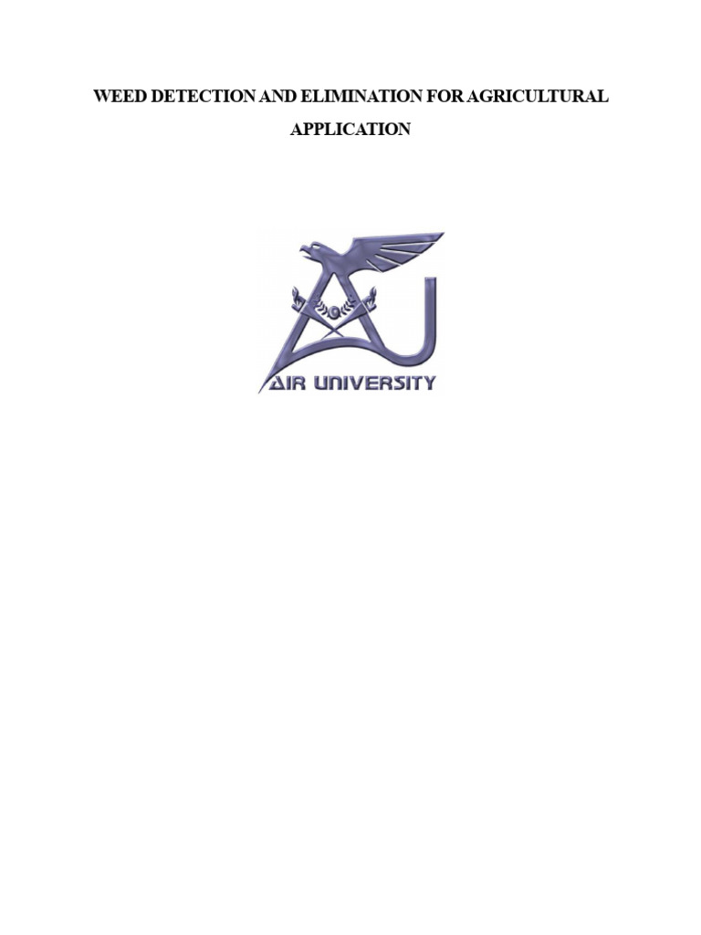 Automated Weed Detection System | PDF | Agriculture | Artificial ...