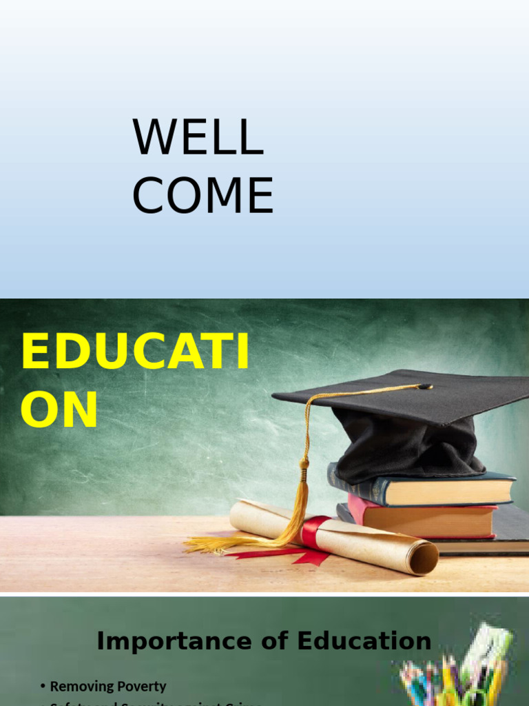 Education Power Point Pdf