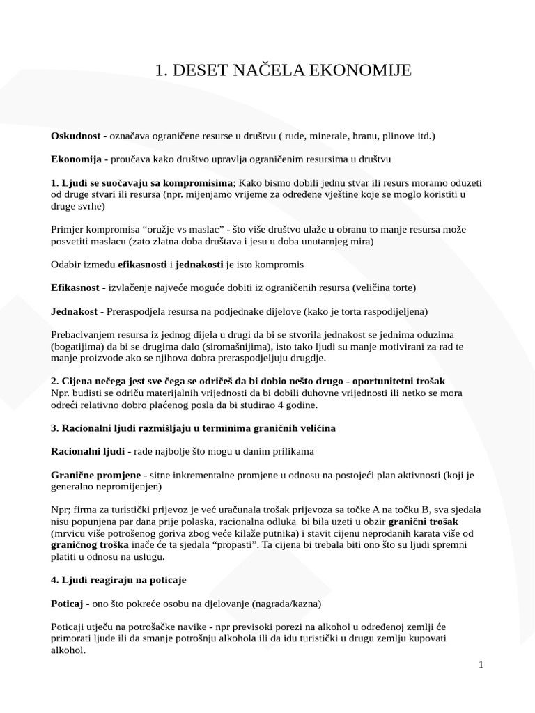 Skripta PEK 1. I 2. Kolokvij Fale Zadnje 2 Lekcije | PDF