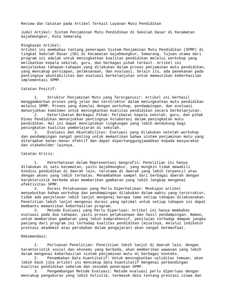 Tugas Ibu Endang | PDF