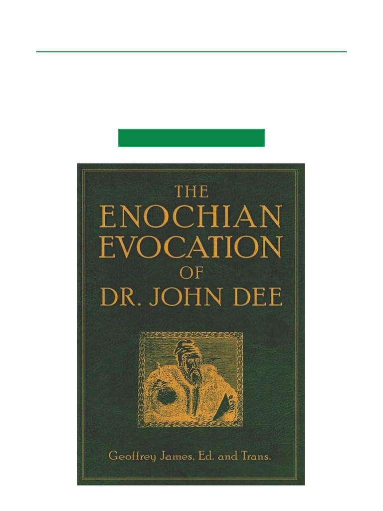 Grab The Enochian Evocation of Dr. John Dee Digital PDF Download | PDF