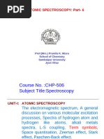 Atomic Spectroscopy Term Symbols Guide | PDF