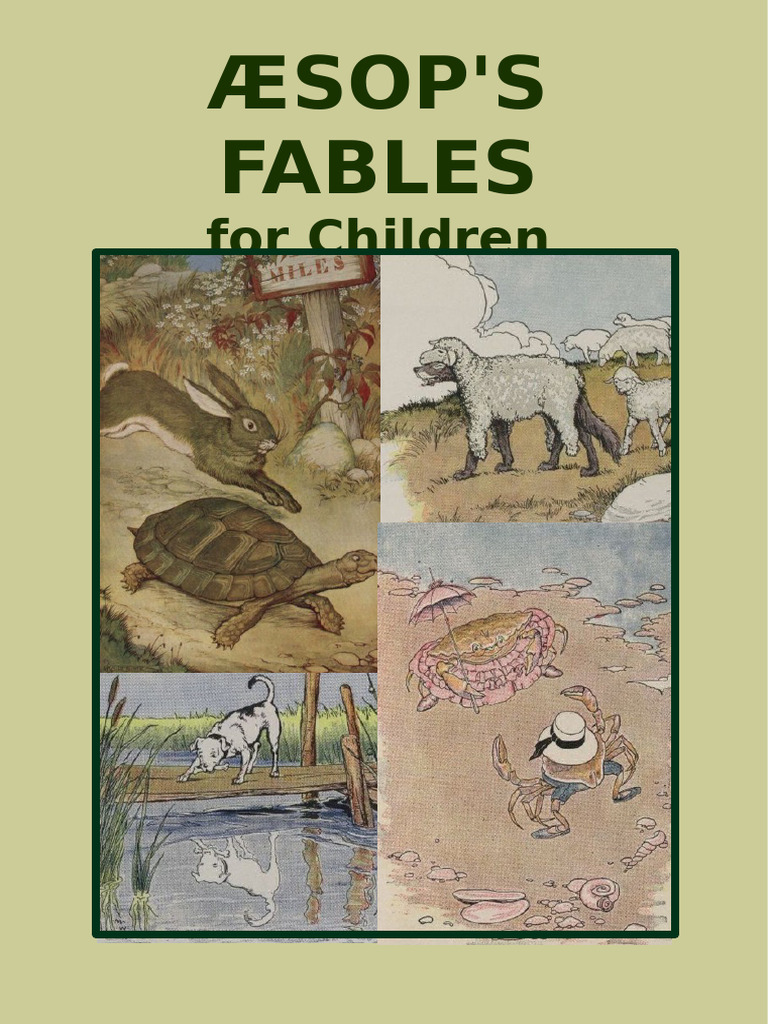 Aesops Fables For Children-Illustrated-FKB | PDF | Fable | Aesop's Fables