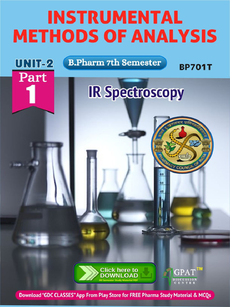 1. IR Spectroscopy | PDF