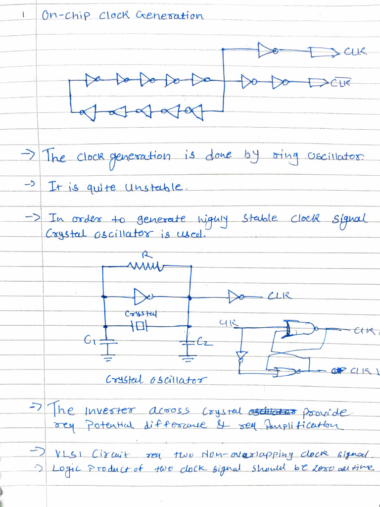 On Chip Clock Generation | PDF