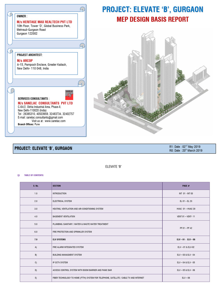 MEP DBR-02-05-19 | PDF | Electric Power Distribution | Capacitor