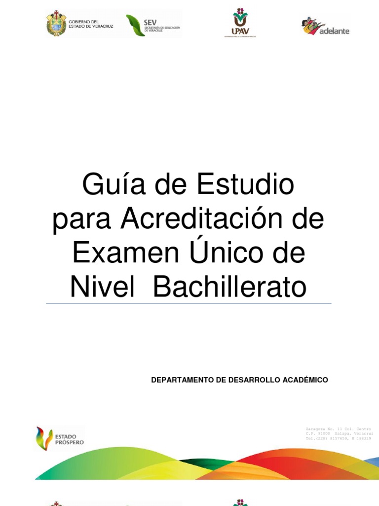 Guia de Estudios Examen Unico | Descargar gratis PDF | Inferencia | Prueba (evaluación)