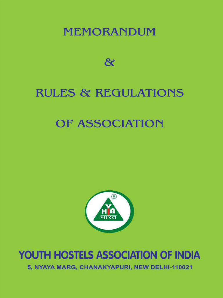Memorandum Updated YHAI | PDF