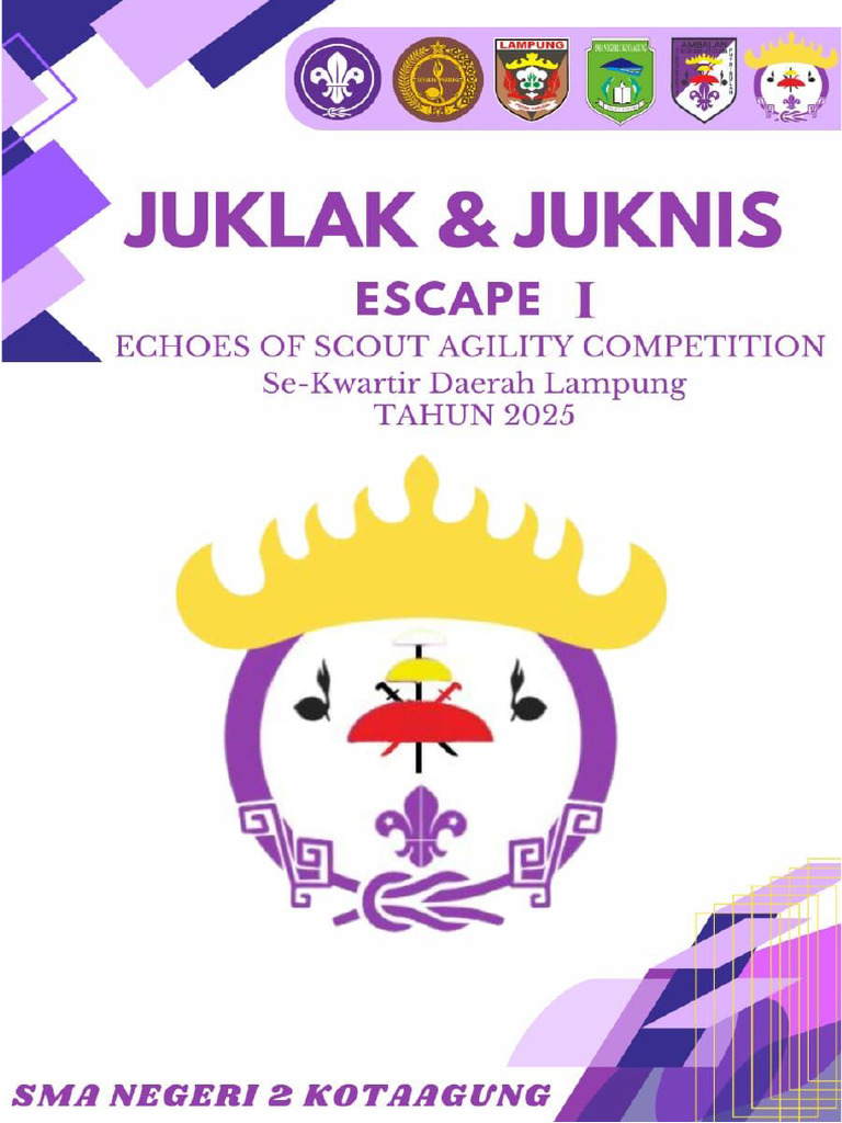 Petunjuk Lomba Escape I 2025 Pramuka | PDF