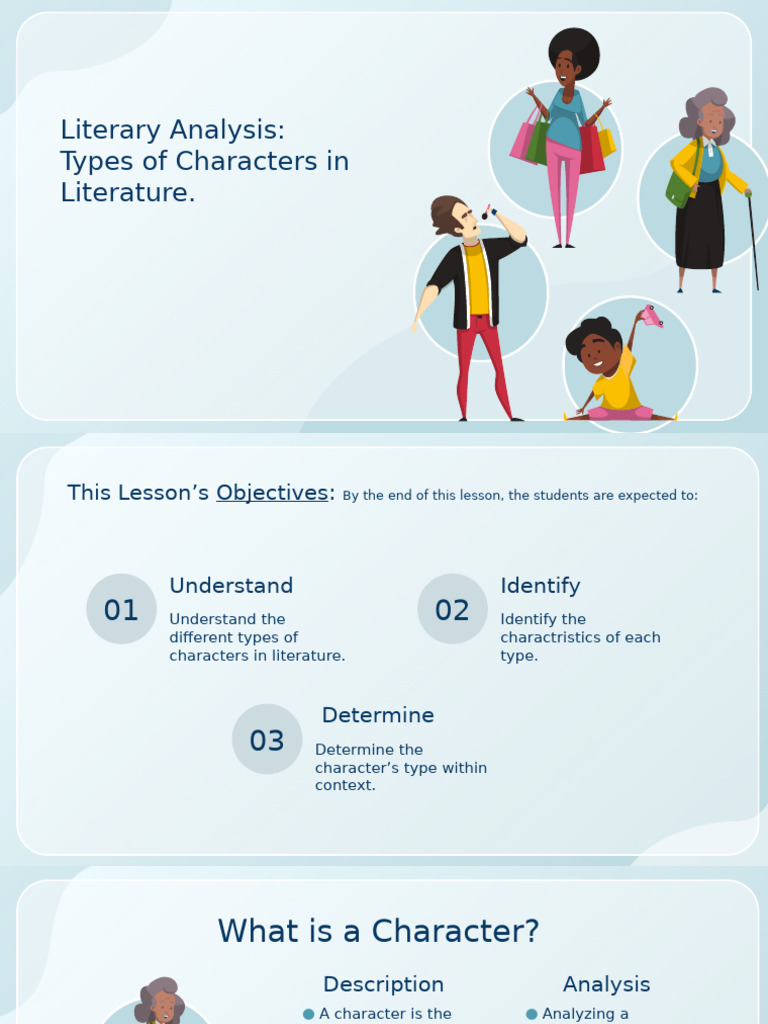 Types of Characters | PDF