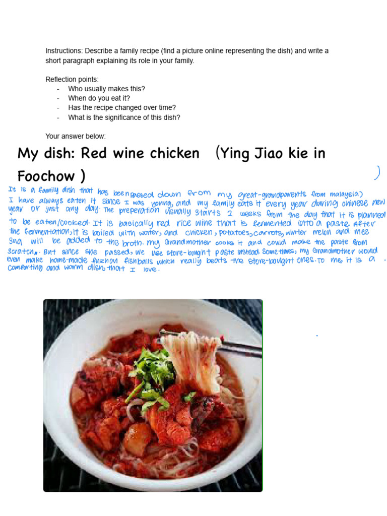 Family Recipie | PDF