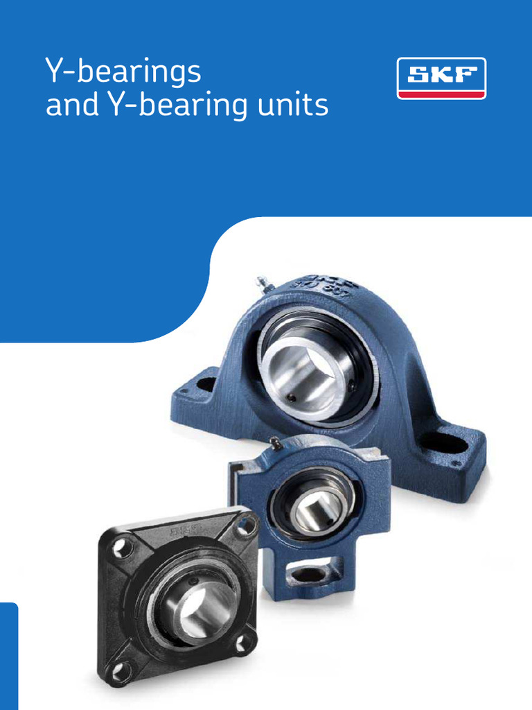 SKF - y Bearings and y Bearing Units | PDF | Bearing (Mechanical) | Ton