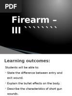 Forensic Analysis of Gunshot Wounds | PDF | Cartridge (Firearms) | Gun ...