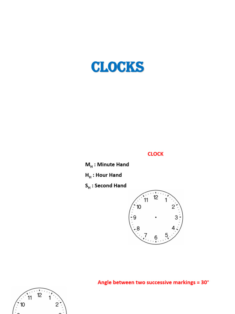 Clocks | PDF