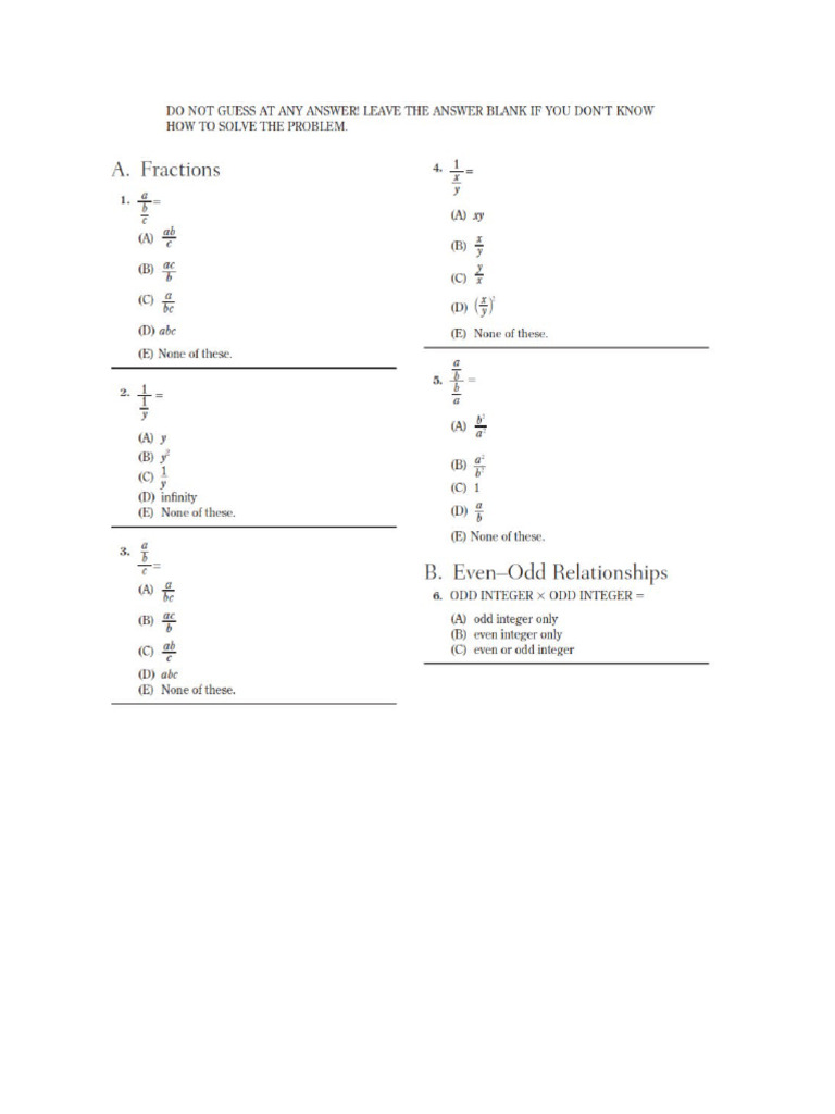 emSAT101 Questions | PDF