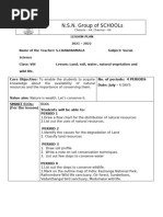 KVS - Lesson Plan Organiser Format | PDF