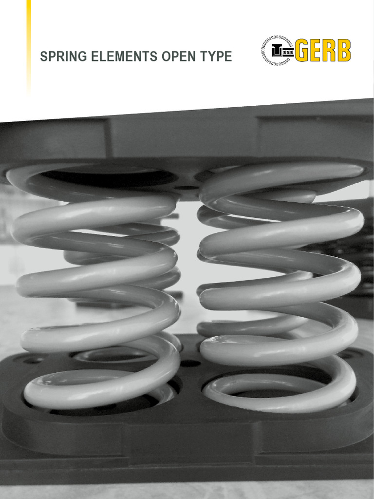 GERB Spring Elements Open Type en 2022-09-1 | PDF | Mechanical ...
