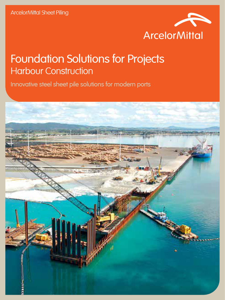 ArcelorMittal Sheet Piling Solutions | PDF | Deep Foundation | Anode