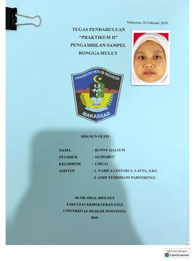 PRAK II 017 - Runny Qalsum | PDF