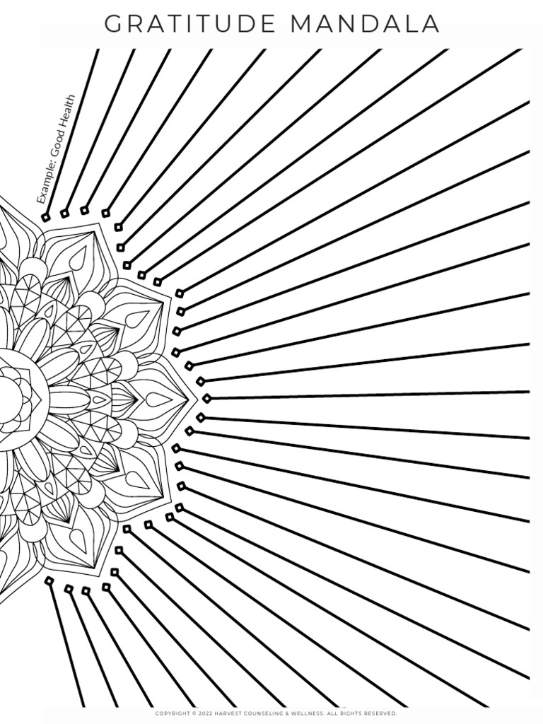 Gratitude+Mandala 3 | PDF