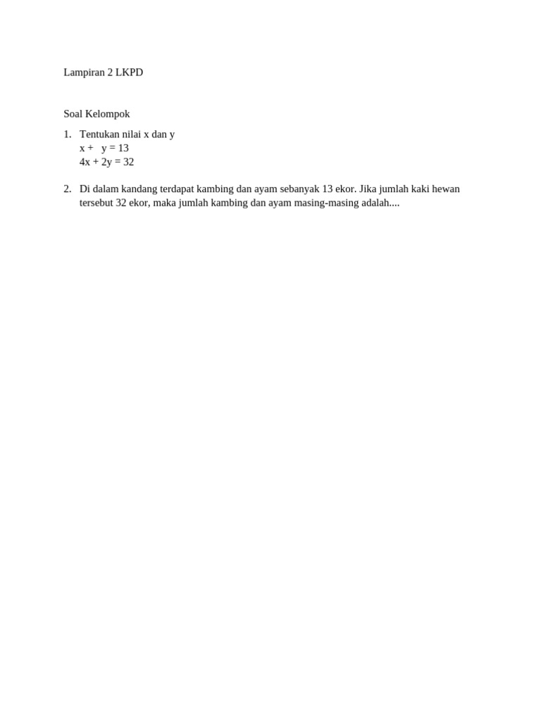 Lampiran 2 LKPD | PDF