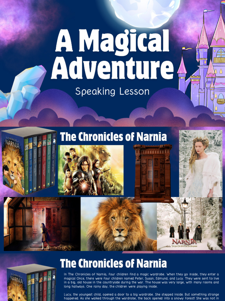 A Magical Adventure - A2 Speaking, ESL, Teacher Resources | PDF | The ...