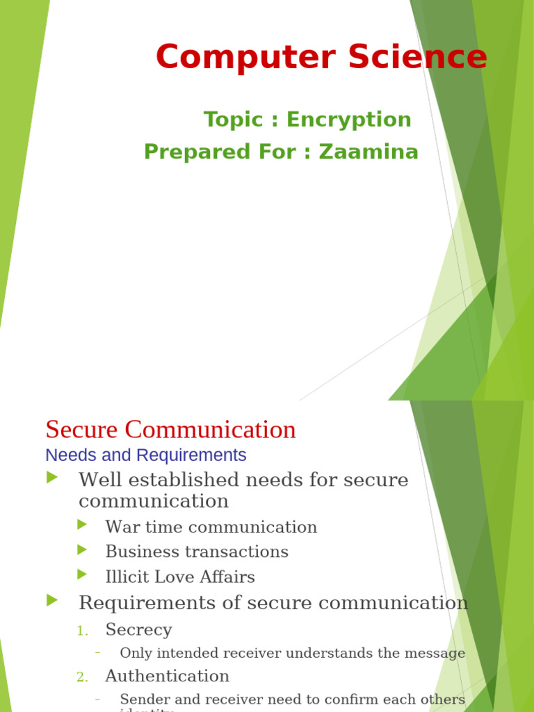 Encryption Zaamina | PDF | Encryption | Public Key Cryptography