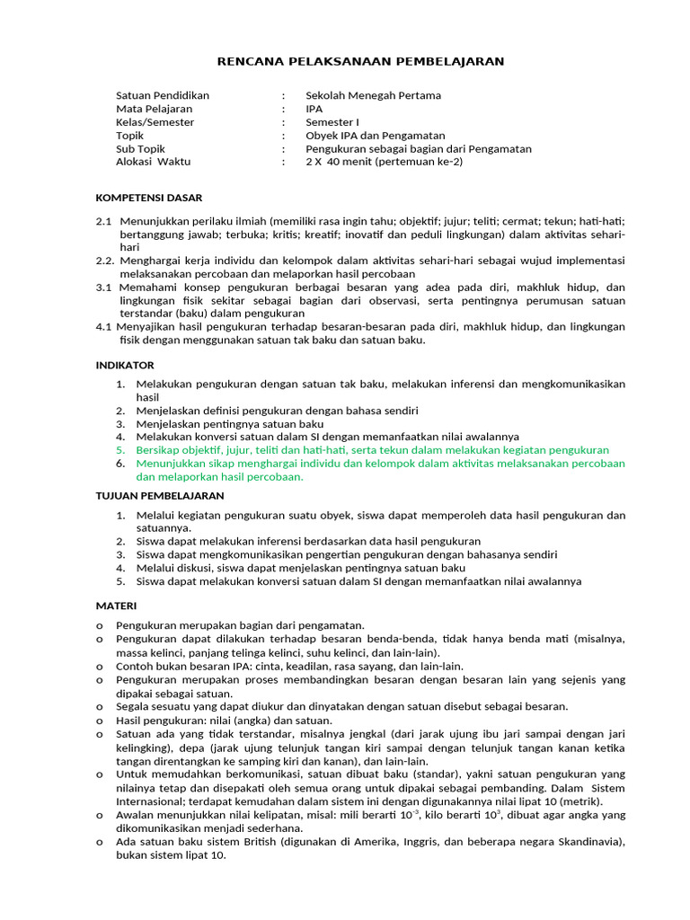 1.2.RPP-Pengukuran | PDF