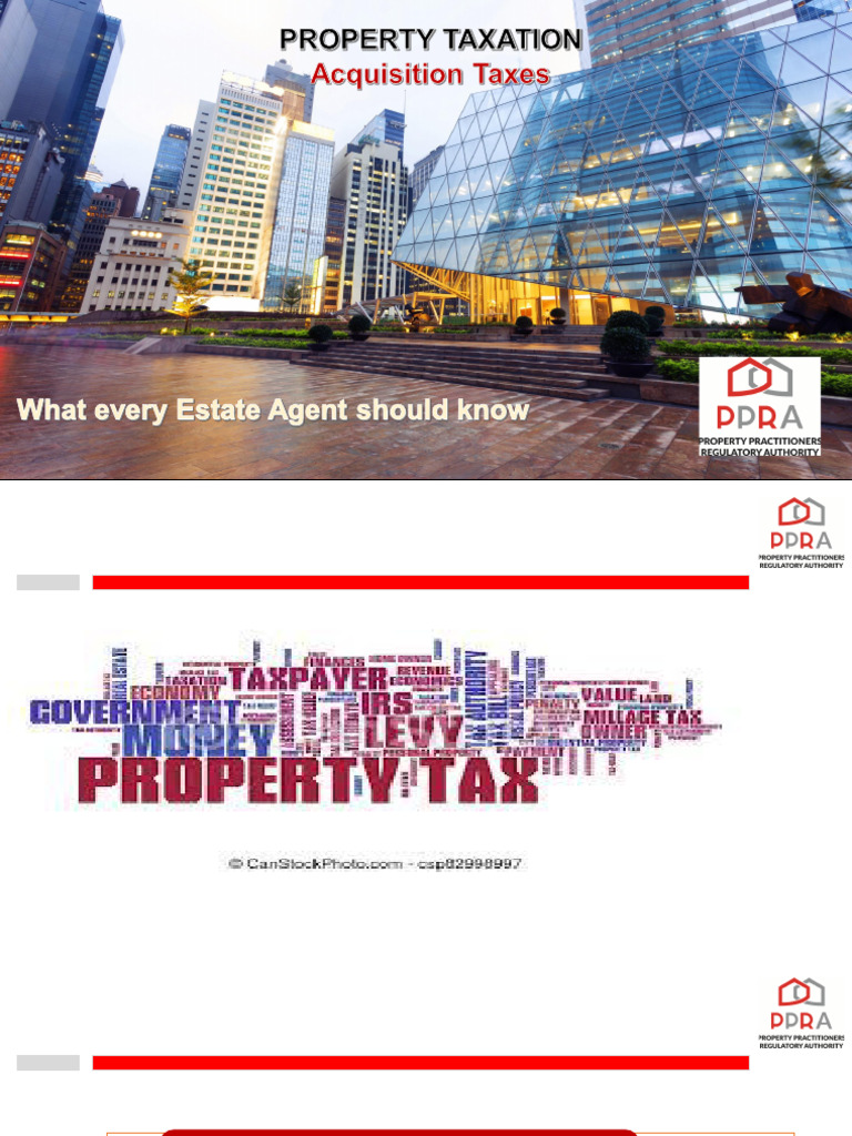 Understanding Property Acquisition Taxes | PDF | Value Added Tax | Taxes