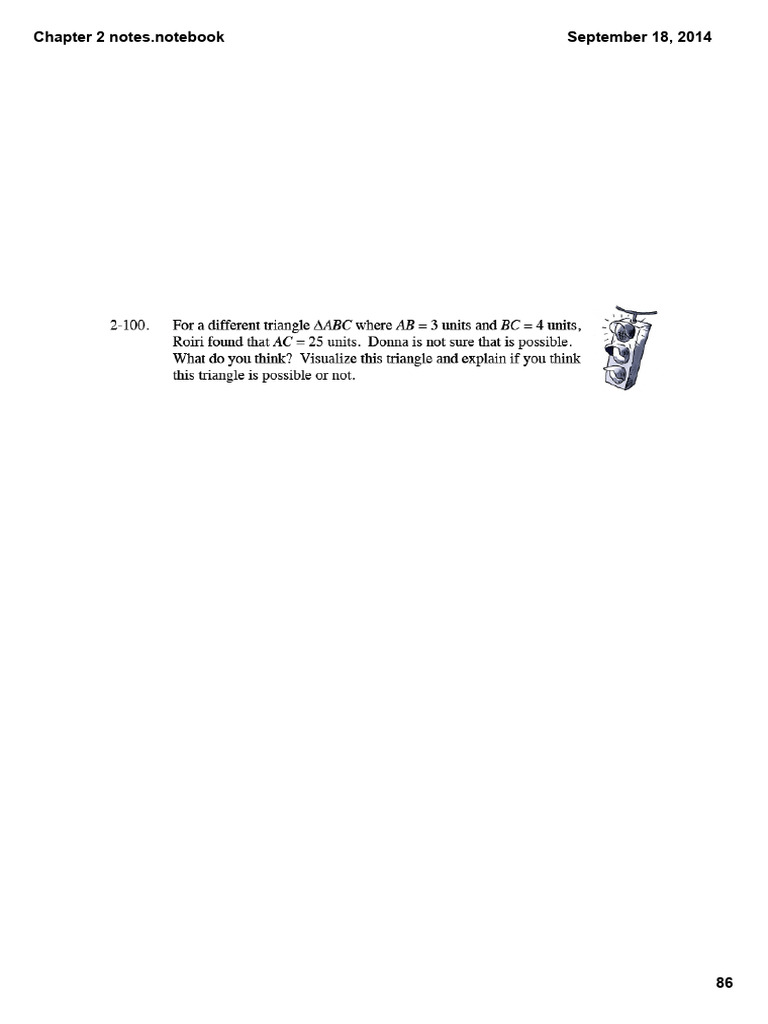 CPM Algebra1 Chapter 2 Notes 18 | PDF