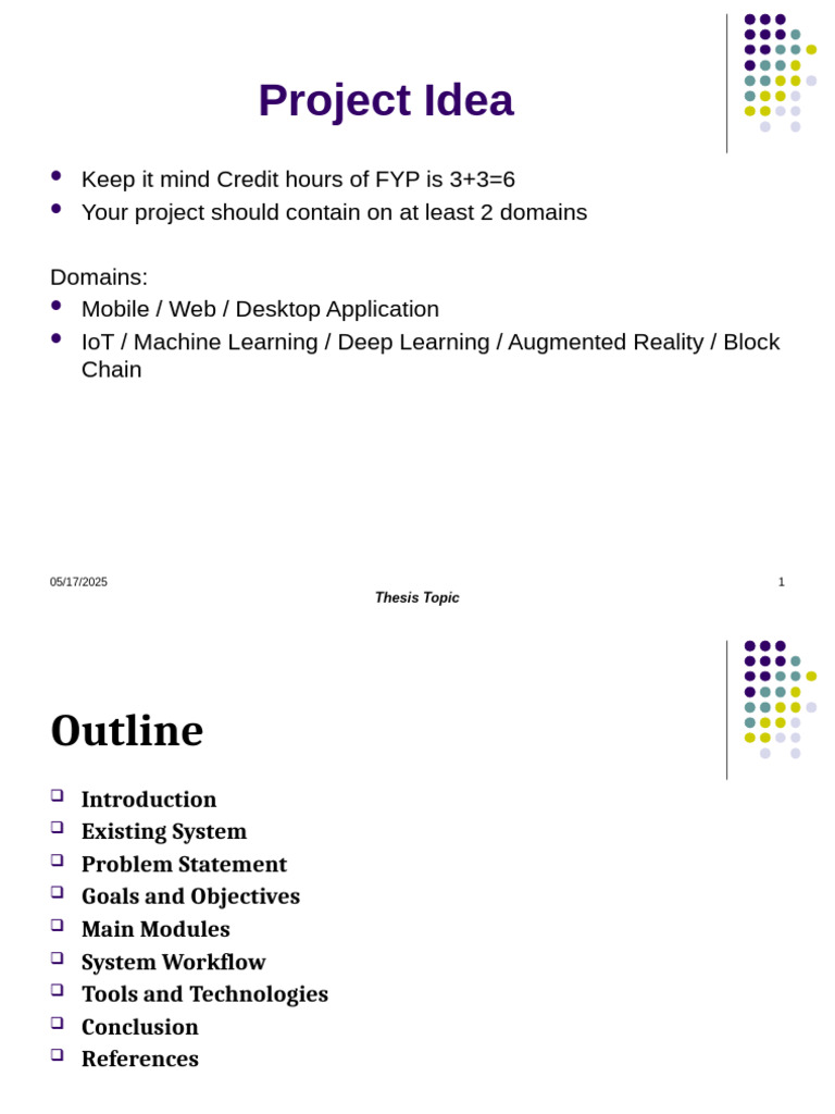 FYP Proposal Presentation | PDF | Methodology | Visual Impairment