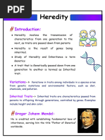 Class10 Heredity PYQs | PDF