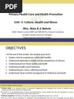 Kleinman's Explanatory Model of Illness | PDF | Mental Disorder ...