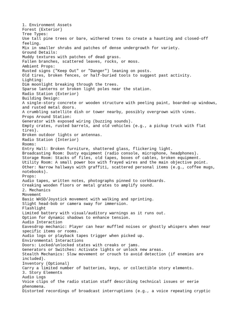 The Last Broadcast - Checklist | PDF | Trees | Radio