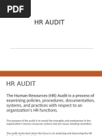 HR Audit Checklist | PDF | Employment | Performance Appraisal