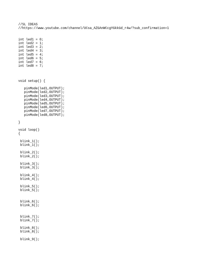 8 CHANNEL RELAY MODULE - Ino | PDF | Software Engineering | Computer Programming