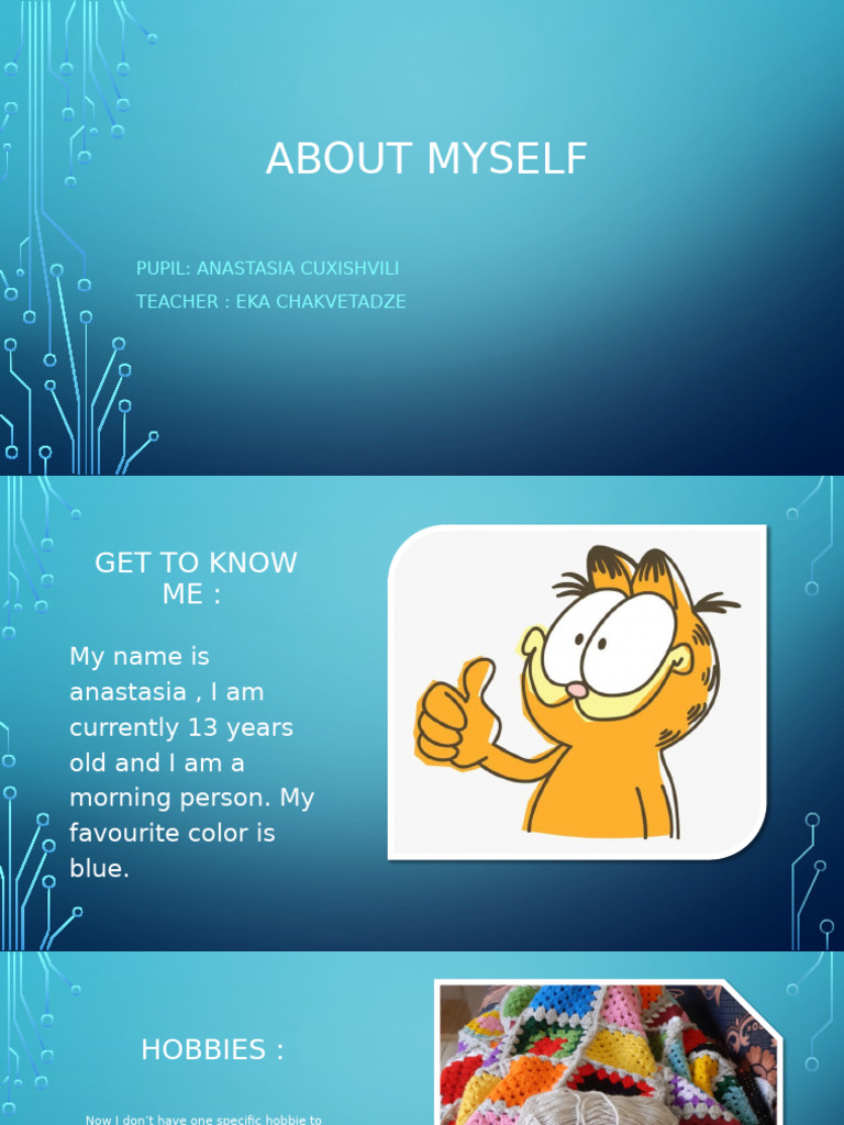 About Myself | PDF