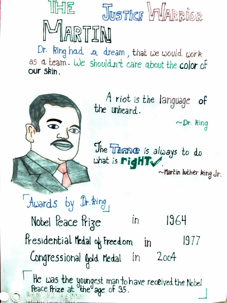 Martin Luther King Jr. Poster Project | PDF