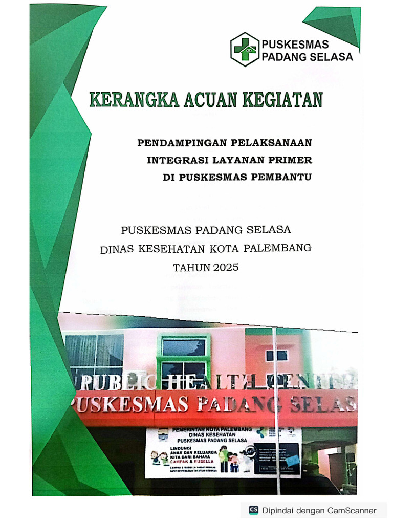 KAK Pendampingan ILP Di Pustu | PDF