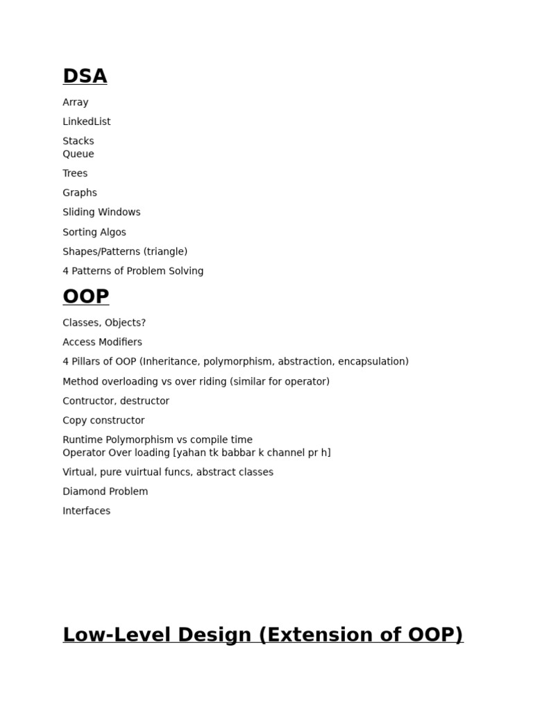 INterview Guide | PDF